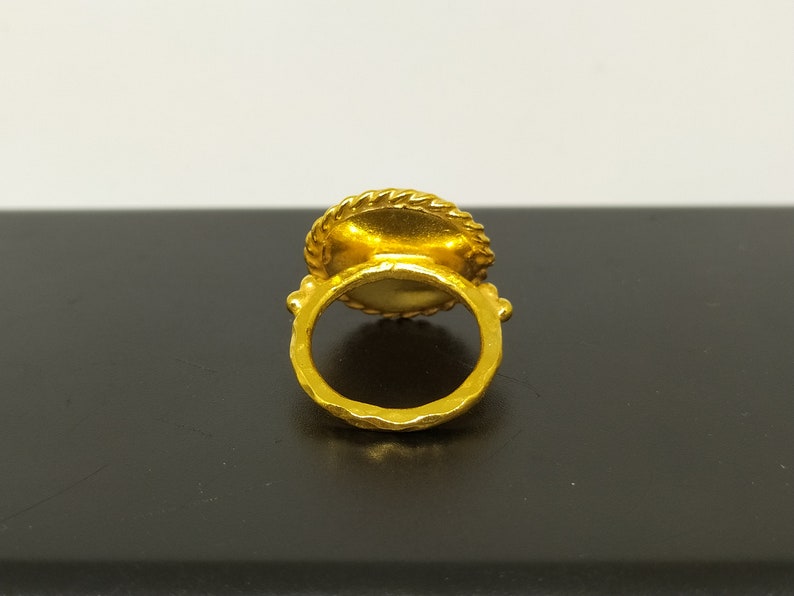 Ottoman Coin Ring 925K Sterling Silver Constantinople | Etsy