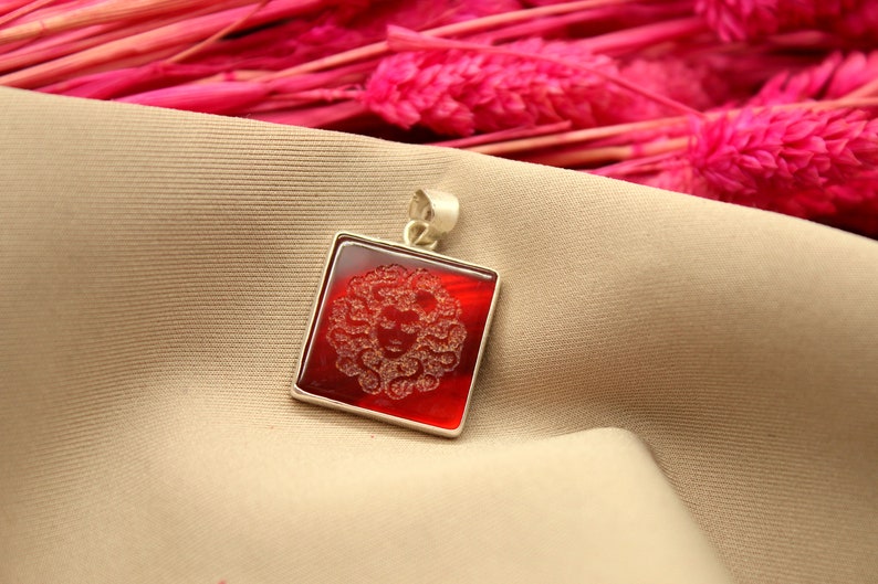 Intaglio Medusa Intaglio Pendant Silver | 925K Sterling Silver ...