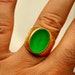 14k Solid Gold Jade Men Ring Handmade 14k Solid Gold Men Ring Carving ...