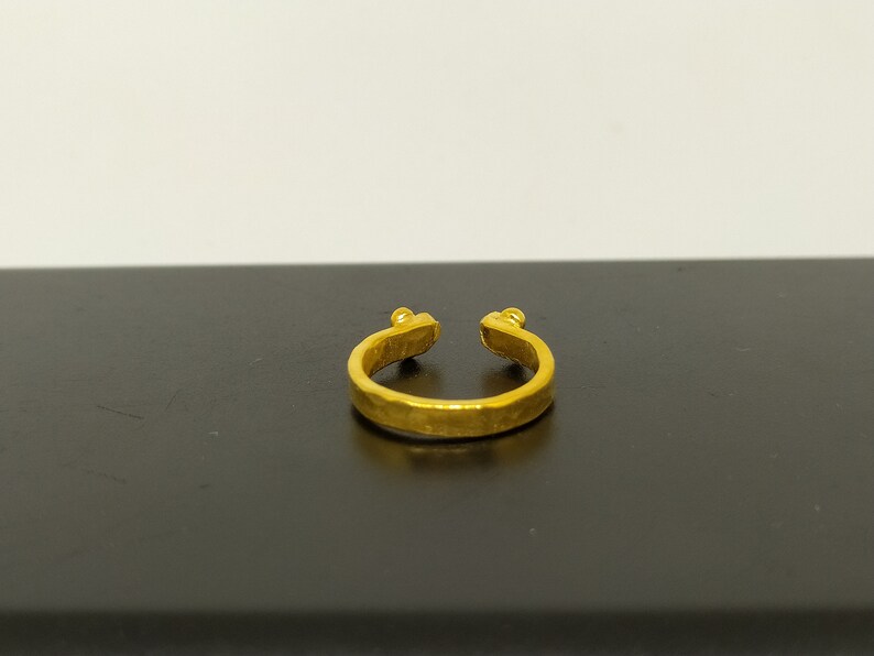 Three Dots Band Silver Ring | Band Ring Gold Over | Silver Ring ...