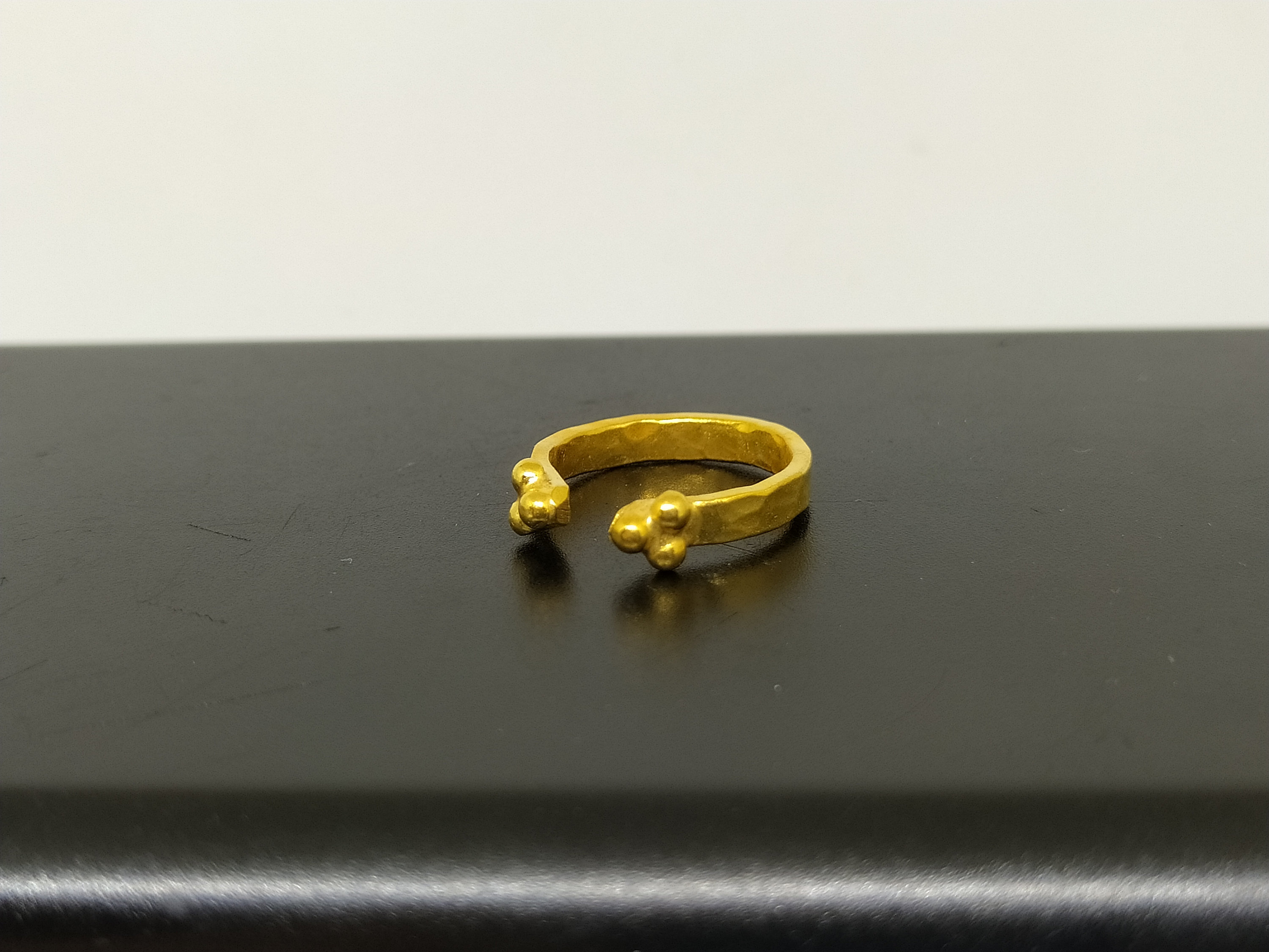 Three Dots Band Silver Ring | Band Ring Gold Over | Silver Ring ...