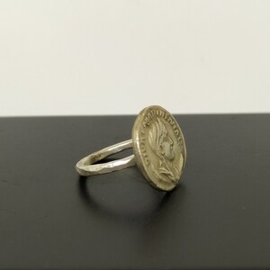 Roman Art Ancient Greek Woman Symbol Coin, Signet Ring Silver Gold Coin ...