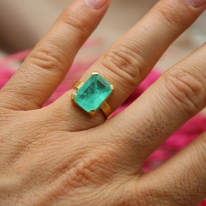 Handmade Silver Ring With Paraiba Tourmaline - Exclusive Jewelry - Etsy