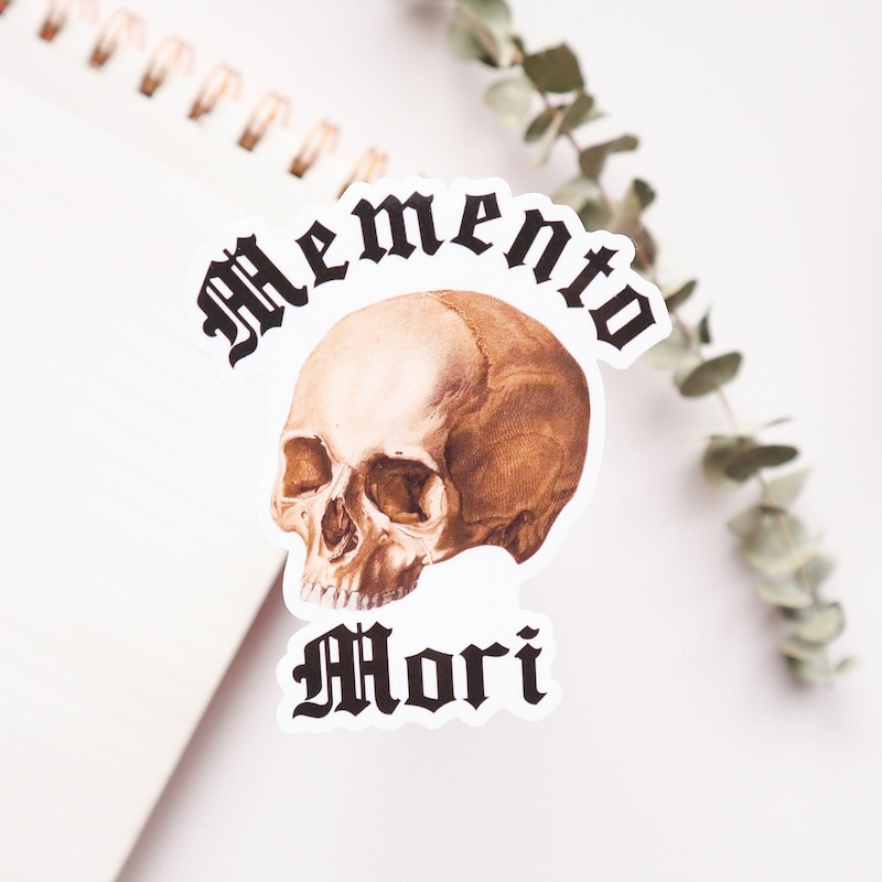 Memento Mori Stickers - Etsy