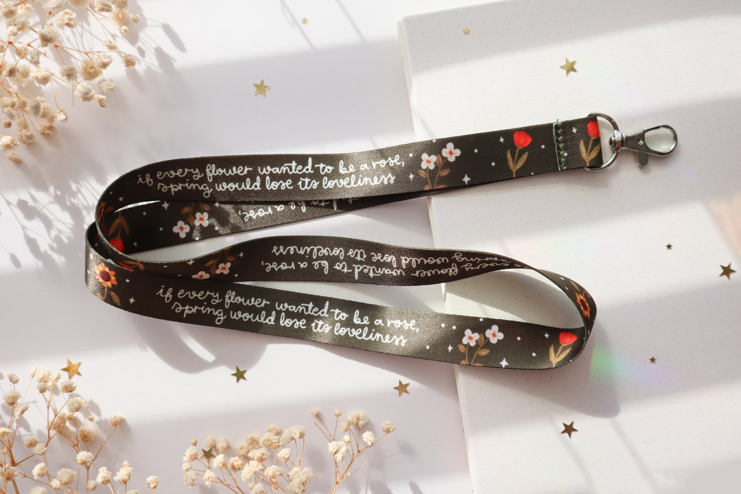 Catholic Lanyard, St Therese Lanyard, Catholic Gift, Keychain, St ...