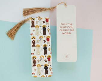Catholic Bookmark - Etsy