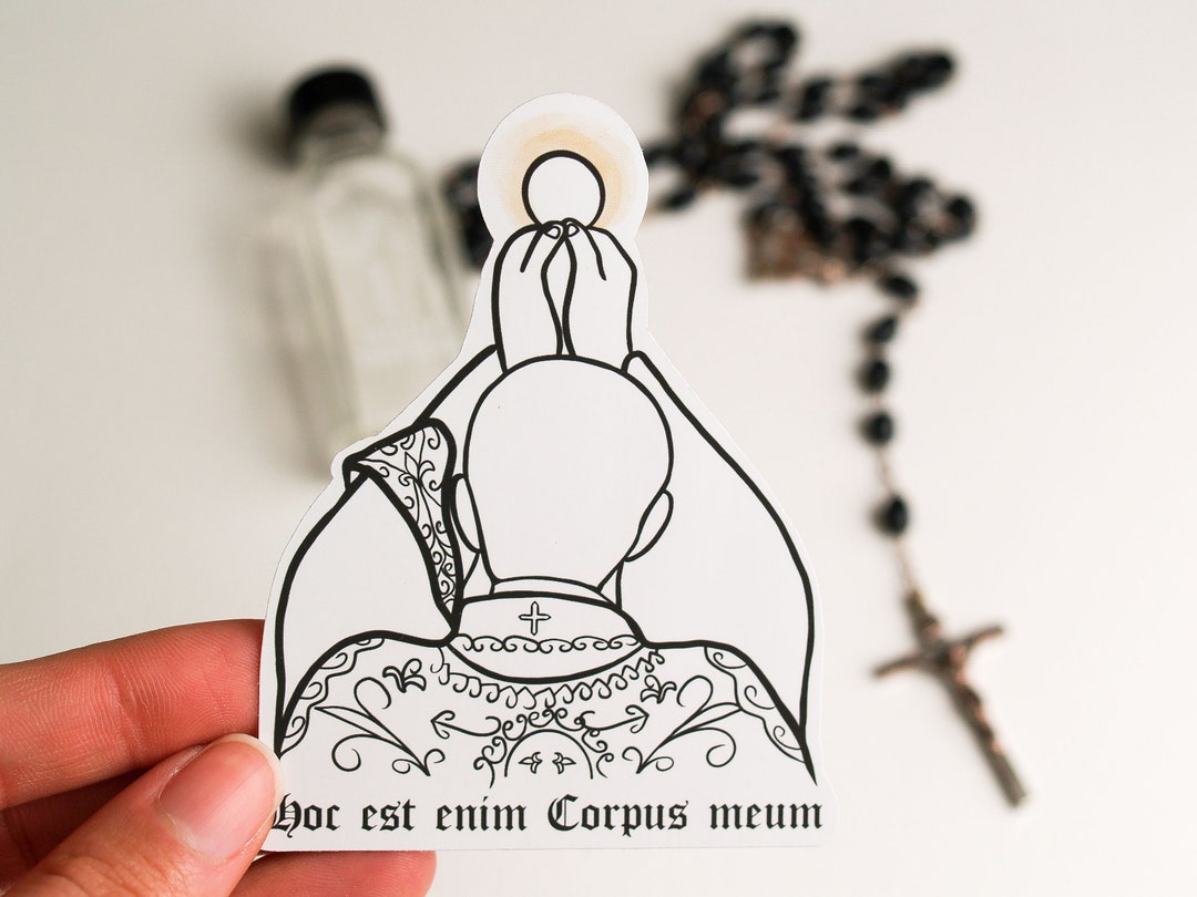 Catholic Sticker, Traditional Latin Mass, Catholic Gift, Vinyl Sticker ...