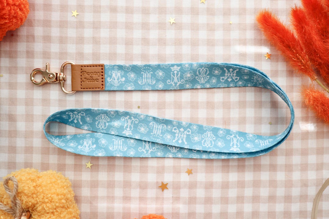 Catholic Lanyard, NEW Auspice Maria Lanyard, Catholic Gift, Catholic ...