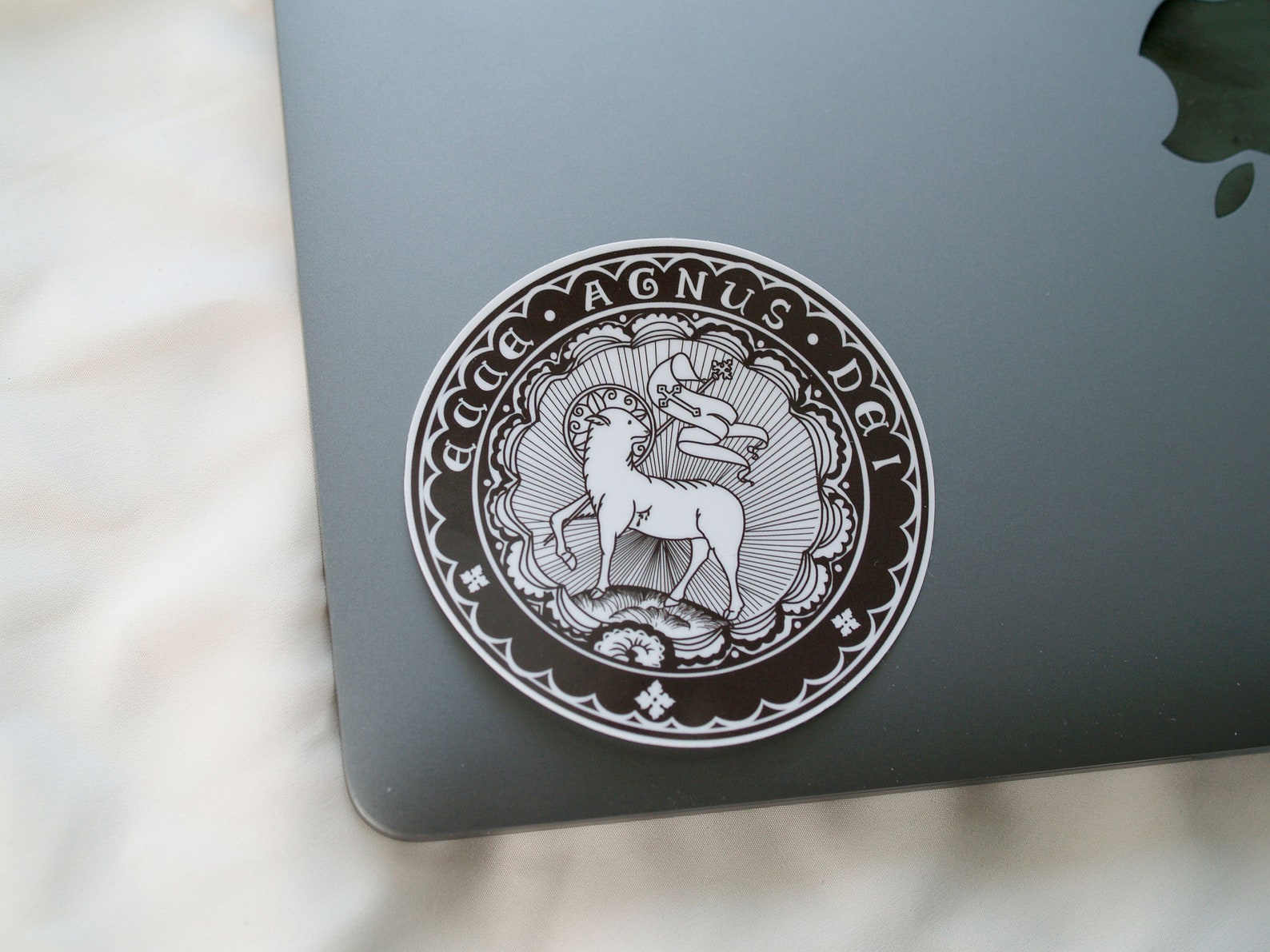 Ecce Agnus Dei Sticker Catholic Latin Sticker the Lamb of - Etsy