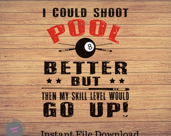 9 Ball Funny Billiardspool SVG Png Digital Printable | Etsy