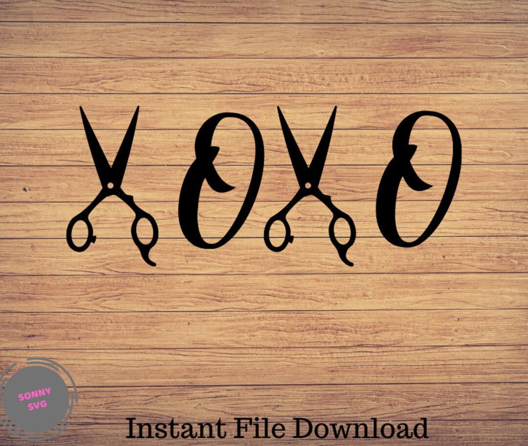 XOXO Hair Stylist Barber SVG, Barber Design SVG, Png, Funny Barber ...