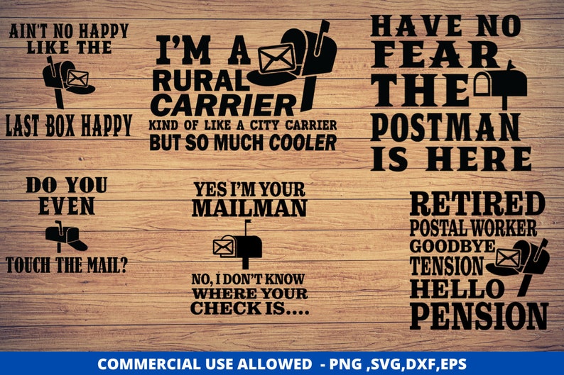 Postal Worker Bundle | Mail Carrier Svg | Postal Worker Svg | Postman ...