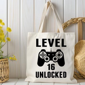 Level 16 Unlocked Birthday Svg, 16th Birthday, 16th Birthday of SVG ...