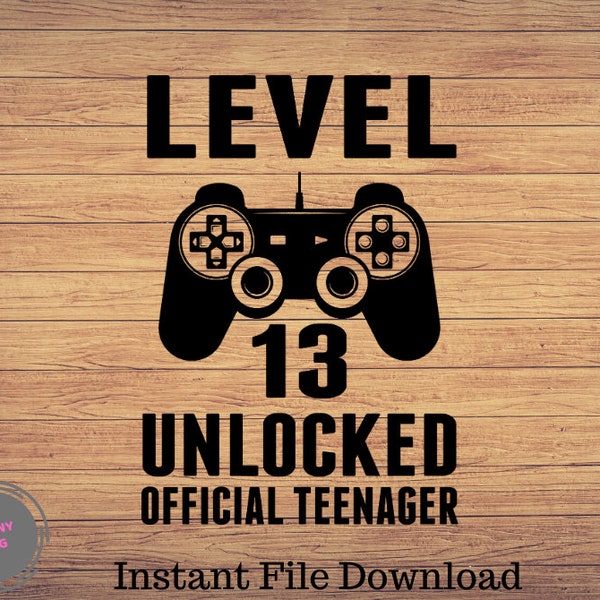 Level 13 Unlocked Cake Topper - Etsy