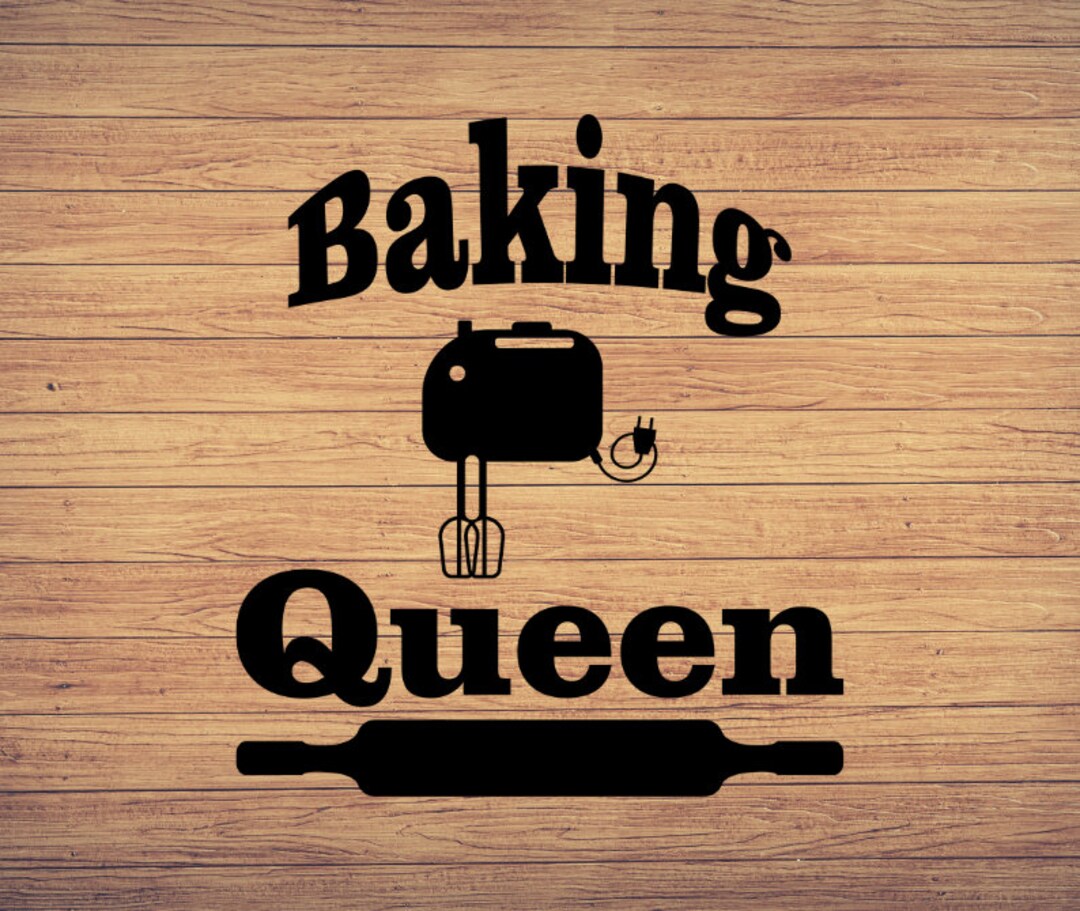Baking Queen Cook SVG, Cook Chef Svg Cook Sayings, Cooking Humor Svg ...