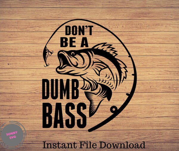 Only Fins SVG, Fishing Funny, Fishing Svg, Onlyfins Bass Svg, Cricut ...