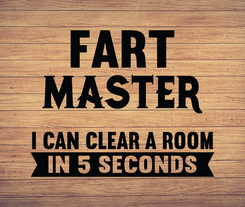 Fart Master Funny Dad Jokes Svg Dad SVG Fathers Day SVG - Etsy