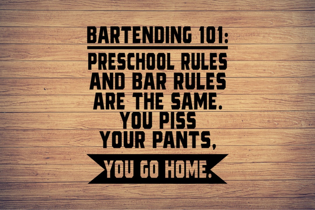 Bartender Svg,bar Svg, Bartender Sayings, Bartender Humor Svg, Png, DXF ...