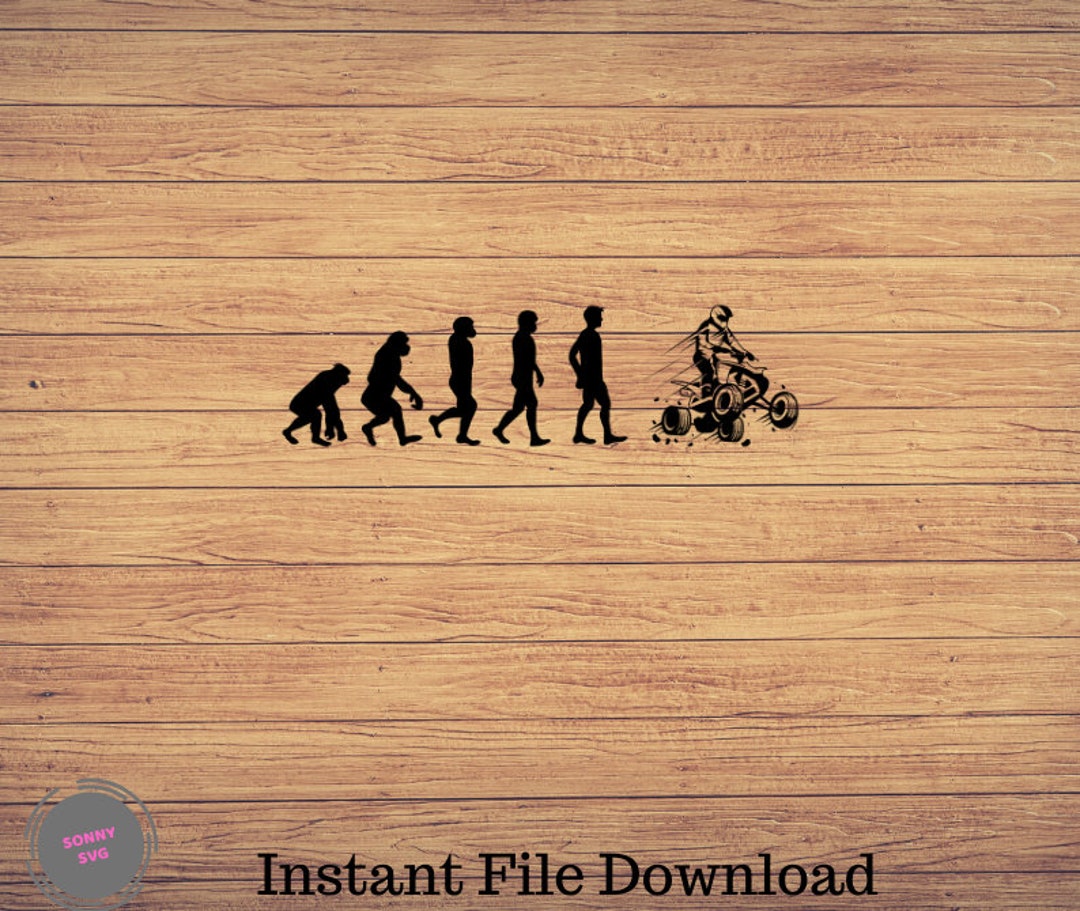 ATV Evolution, 4 Wheeler Clipart, 4-wheeler Png, Atv Rider Cute Art ...