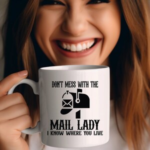 Mail Lady Mail Carrier Cool Mail Carrier Postal Worker Svg, Postman ...