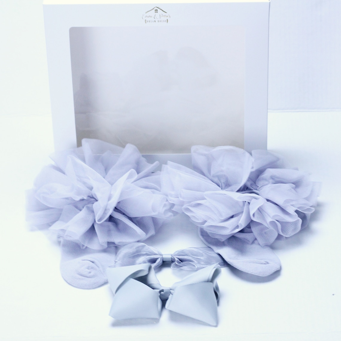 Oversized FLUFFY RUFFLE TUTU Socks Bows Set Perfect for Bat | Etsy