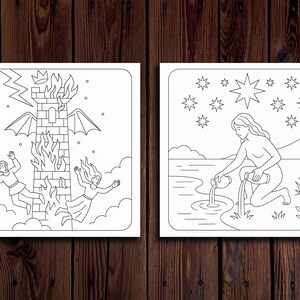 Tarot Card Coloring Pages Printable | 20 Mystical Major Arcana Designs ...