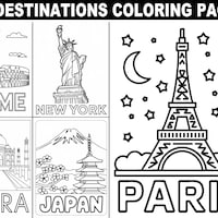 Printable Iceland Colouring Pages for Kids. Colouring Book. Kids Travel ...