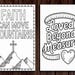 Bible Verse Coloring Pages: Christian Quotes & Affirmations (PDF) - Etsy