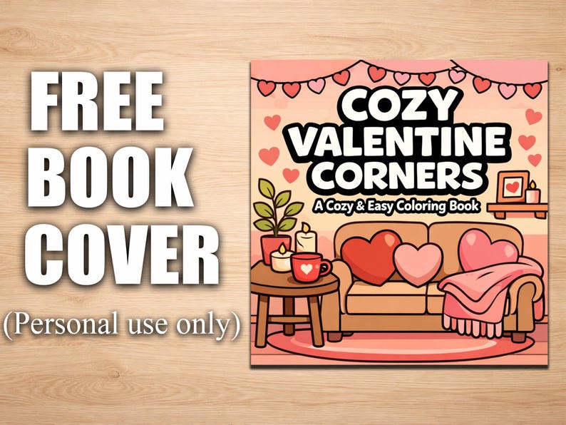 Cozy Valentine Corners Printable Coloring Pages – 20 Sweet & Easy Line ...