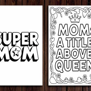 Mother’s Day Coloring Pages | 20 Beautiful and Heartwarming Designs ...