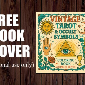 Vintage Tarot Coloring Pages: Mystical Occult Designs (digital Download ...