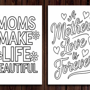 Mother’s Day Coloring Pages | 20 Beautiful and Heartwarming Designs ...