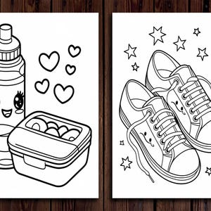 Back to School Coloring Pages | 20 Fun and Educational Designs for Kids ...