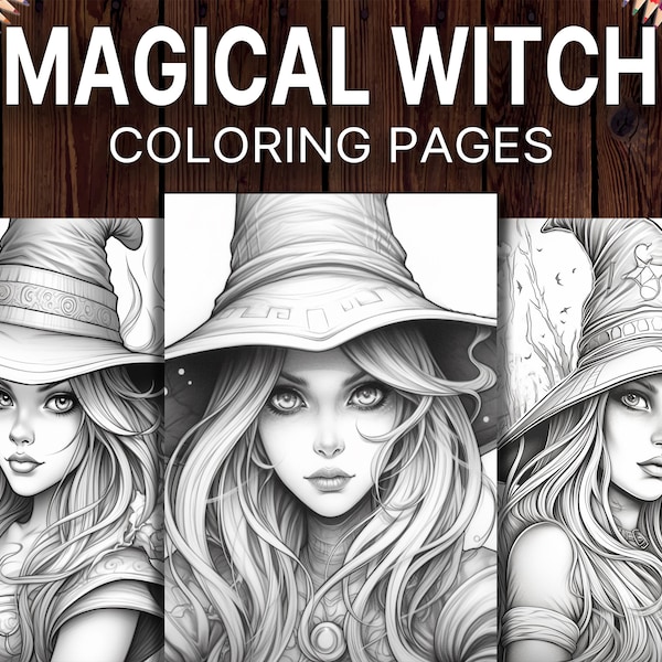 Magical Coloring - Etsy