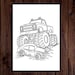 Monster Truck Coloring Pages: 20 Action Designs for Kids (digital ...