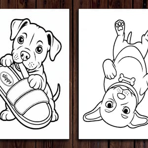 20 Pitbull Coloring Pages Printable | Cute & Realistic Pitbull Puppies ...
