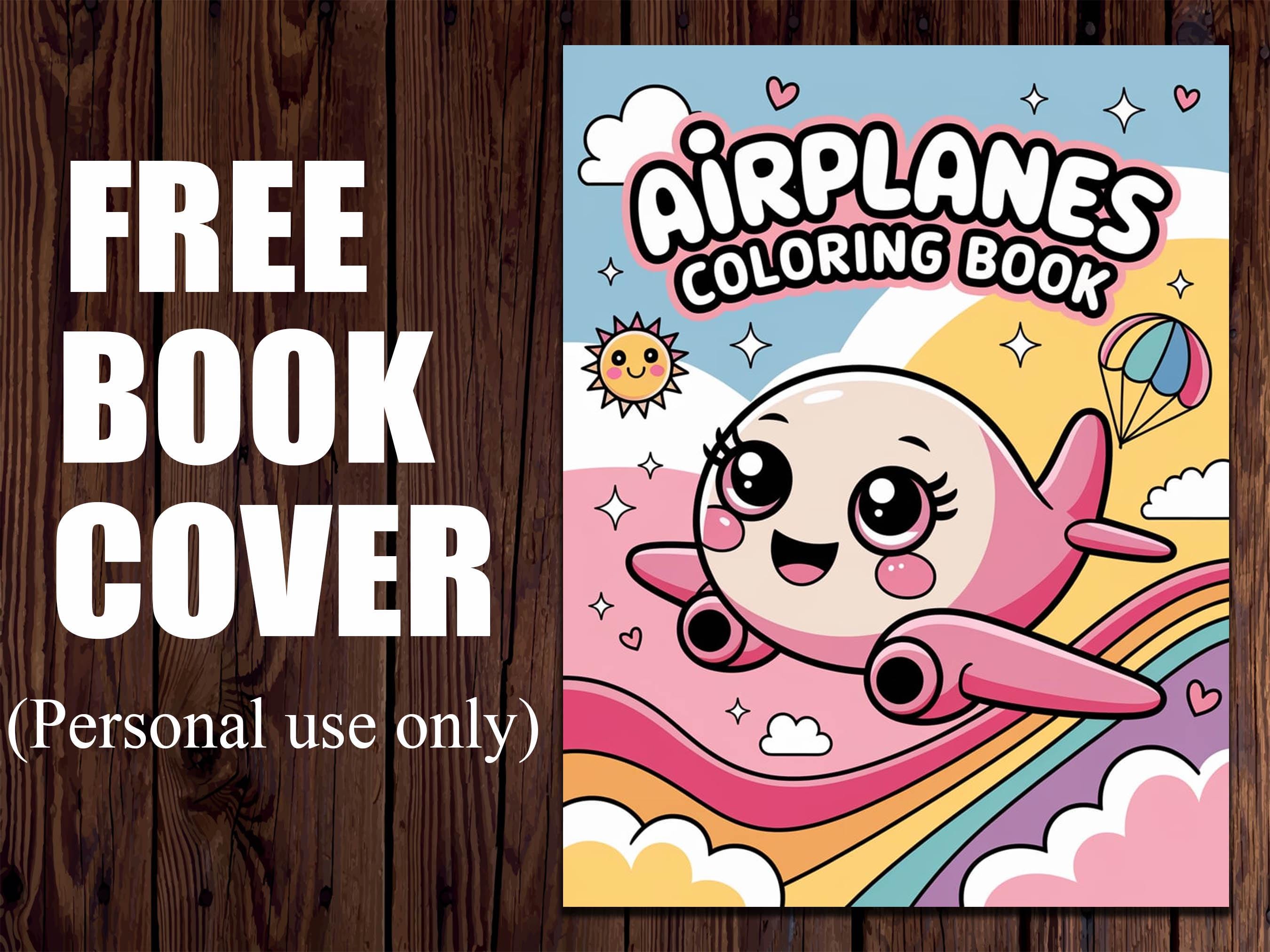 Airplane Coloring Pages: 20 Aviation Art Designs (digital Download) - Etsy