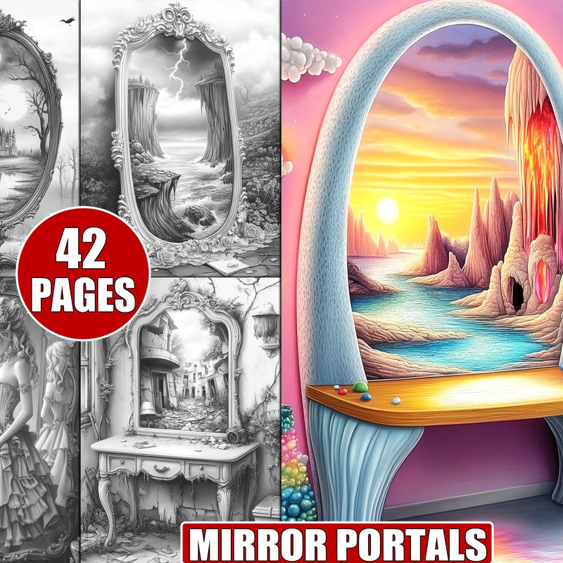 Book of Mirrors - Etsy
