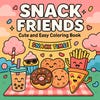 Desserts & Sweets [2] Coloring Pages | Bold and Easy Coloring Book ...