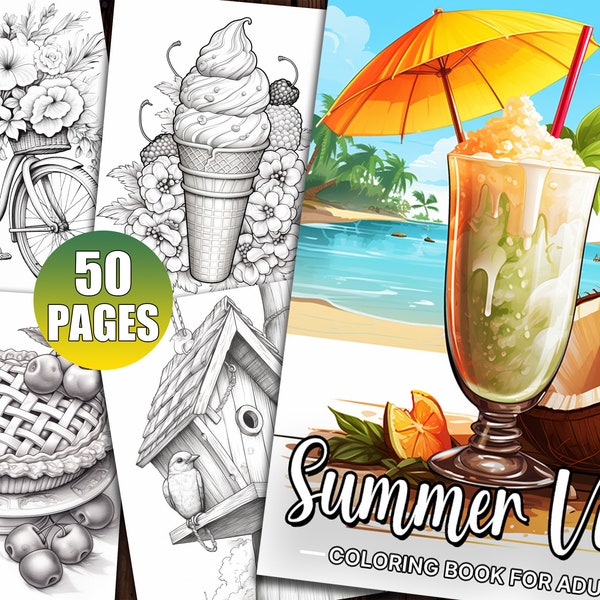 Printable Coloring Pages for Adults - Etsy