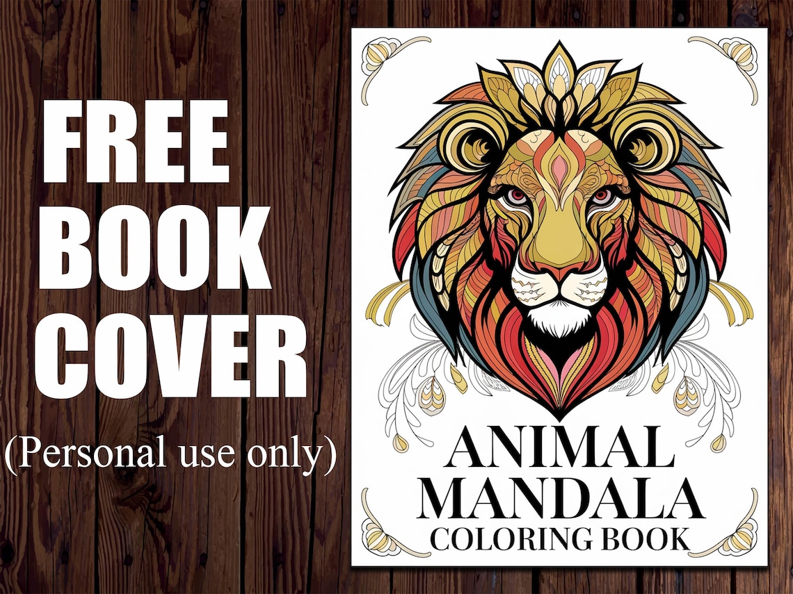 50 Animal Mandala Coloring Pages: Wildlife Art, Floral & Geometric (PDF ...