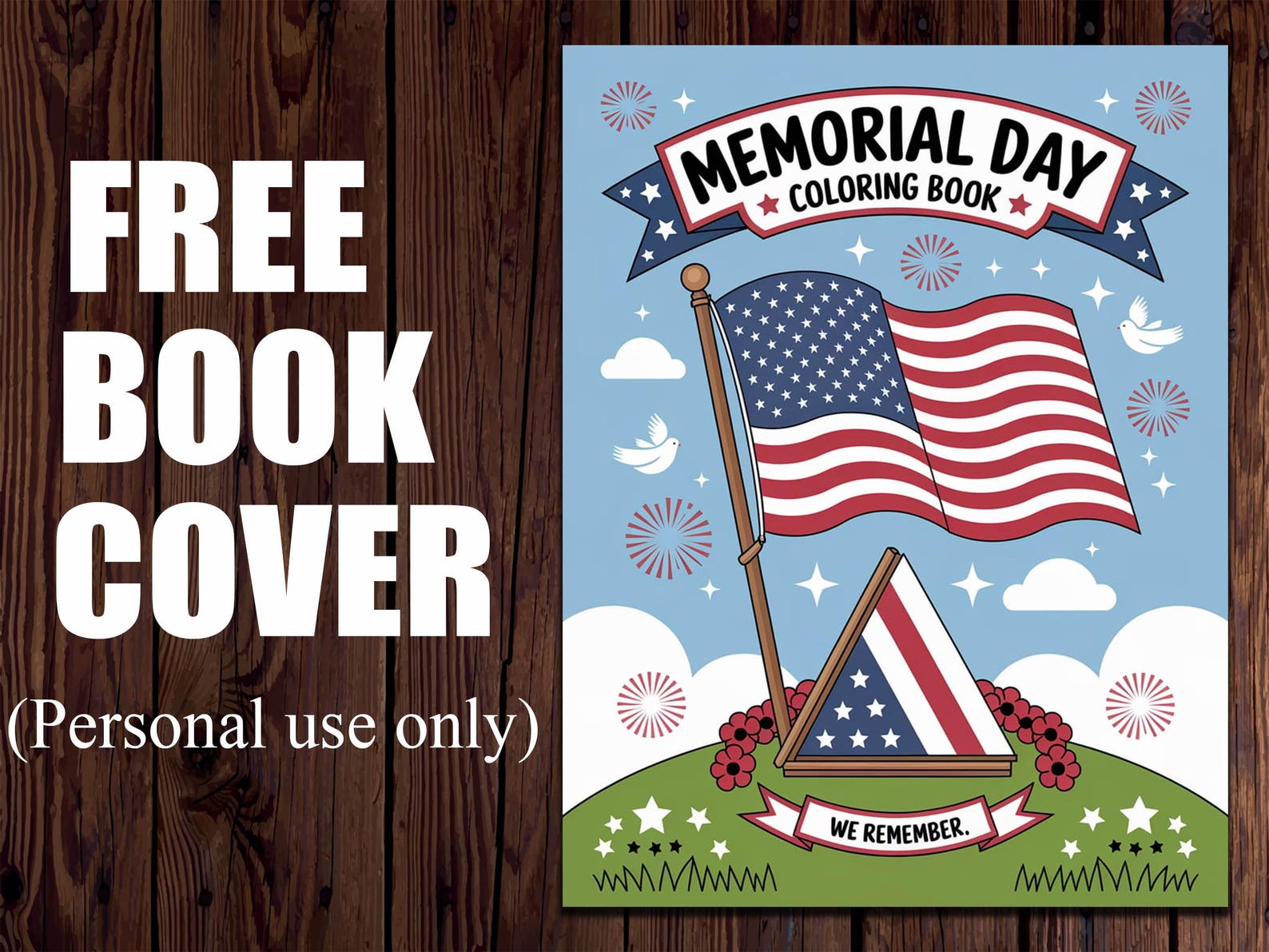 Memorial Day Coloring Pages: Patriotic USA Printables (digital Download ...