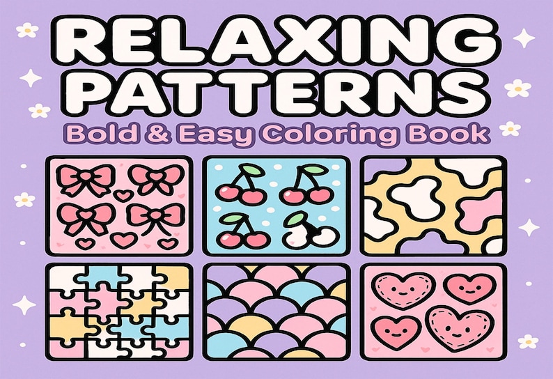 Relaxing Patterns Printable Coloring Pages – 20 Calm Abstract ...
