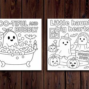 Cozy Haunted House Coloring Pages: Spooky-cute Halloween Designs (PDF ...