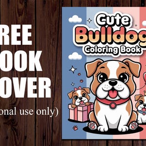 Cute Bulldog Coloring Pages Digital Download | 20 Adorable Dog Designs ...