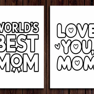 Mother’s Day Coloring Pages | 20 Beautiful and Heartwarming Designs ...