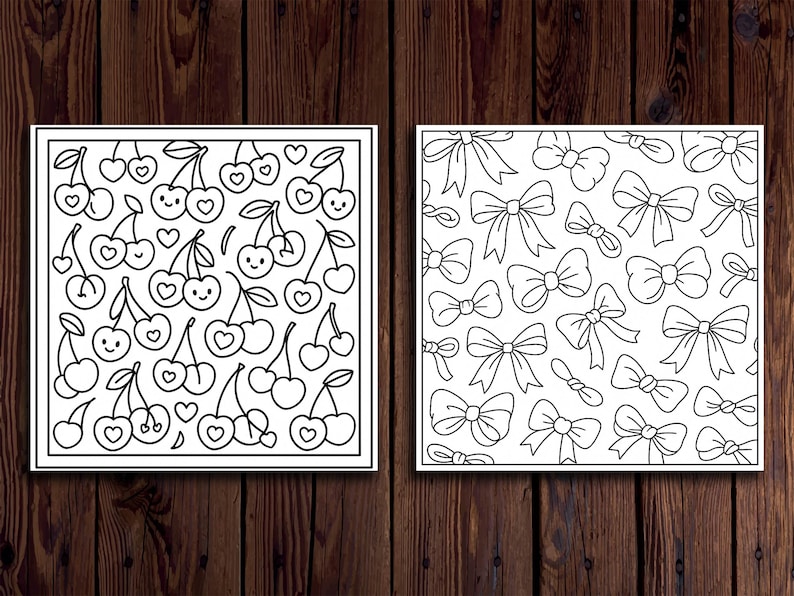 Relaxing Patterns Printable Coloring Pages – 20 Calm Abstract ...