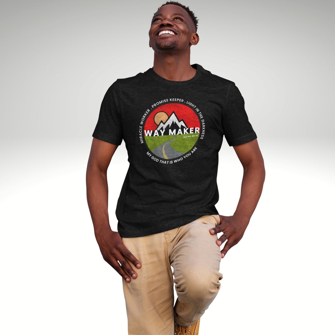 WAY MAKER Shirt, Christian Shirts, Faith Shirt, Jesus Shirt, Religious ...