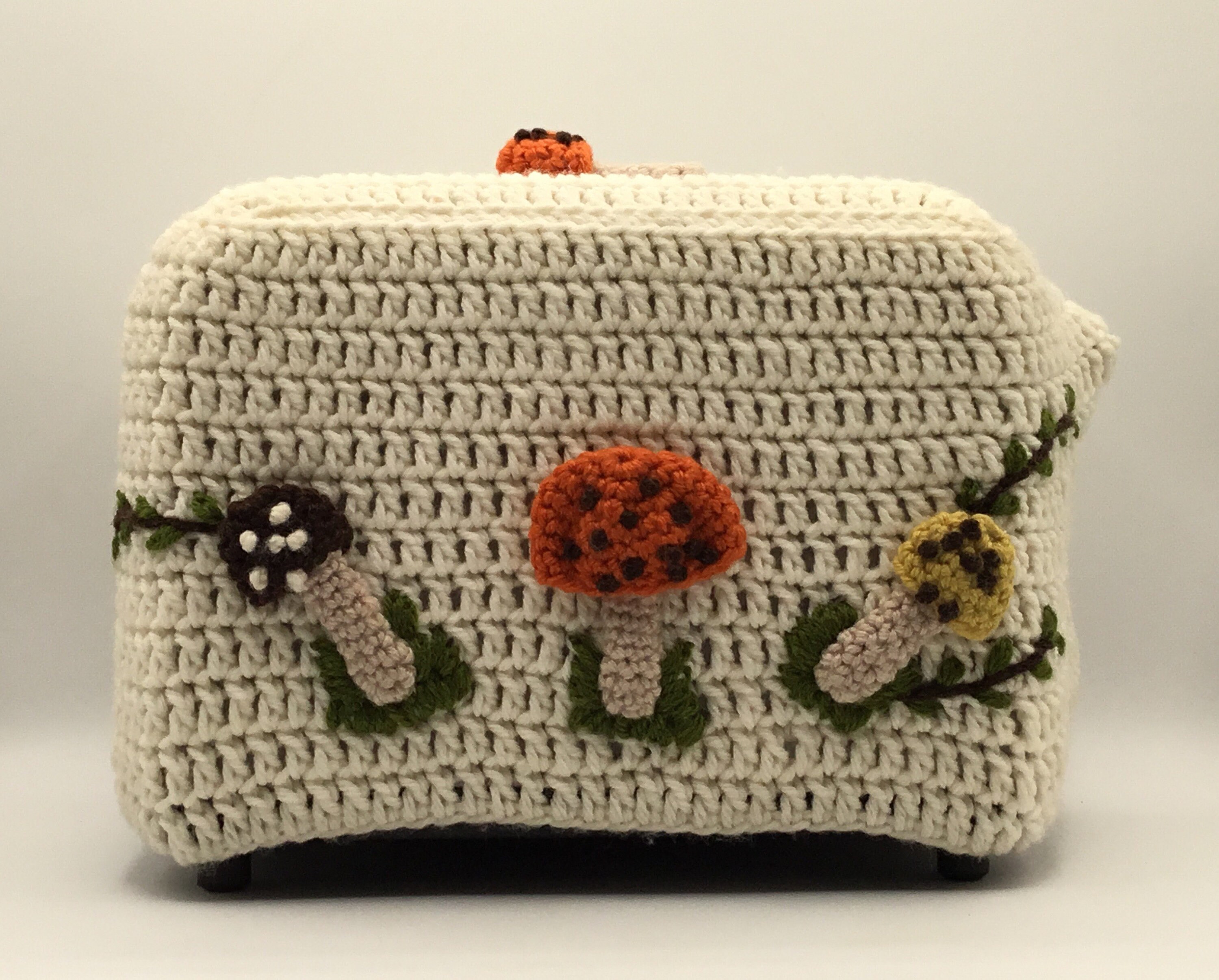 Merry Mushroom Crocheted Toaster Cover | Etsy
