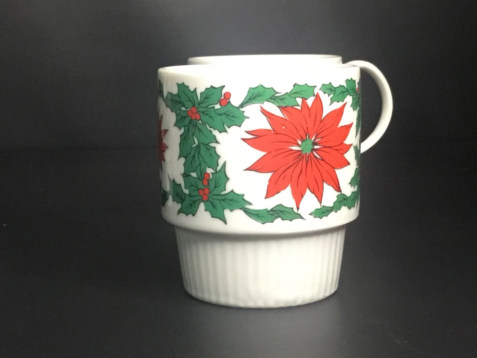 Stacking Christmas Mugs Set of 4 - Etsy